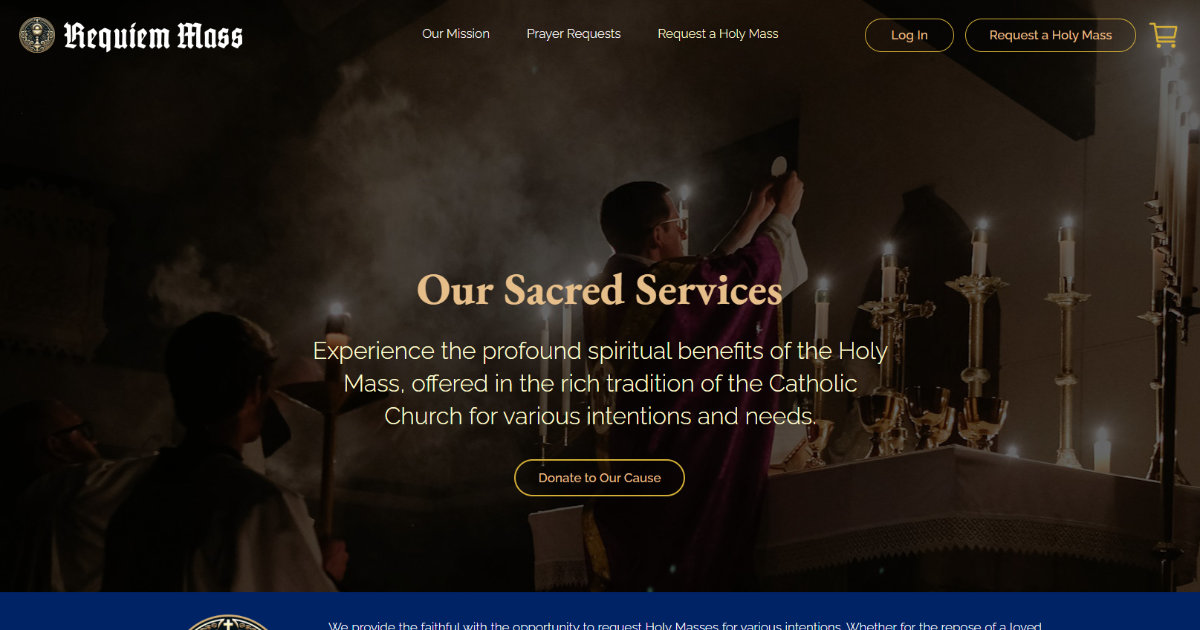 Services: Requiem Mass - Traditional Catholic Masses for the Faithful