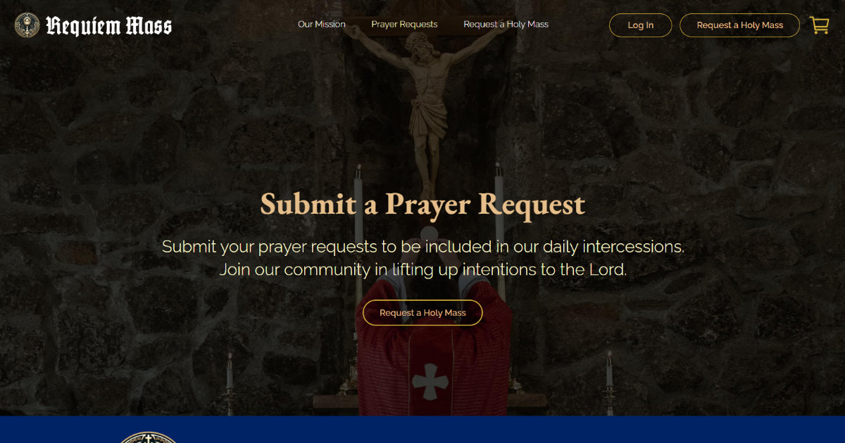 Prayer Requests: Requiem Mass - Submit Your Prayer Intentions